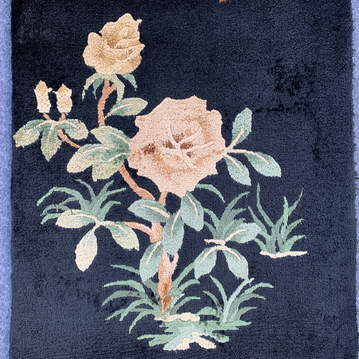 Belmont Rugs | Authentic Vintage Chinese Hand Knotted Gabbah SILK Area ...
